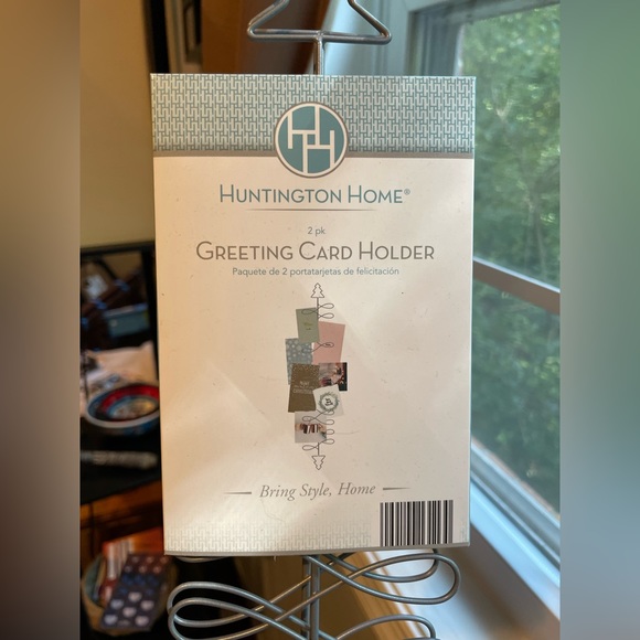 Huntington Home | Wall Decor | Nwt Huntington Home Greeting Card Holder ...